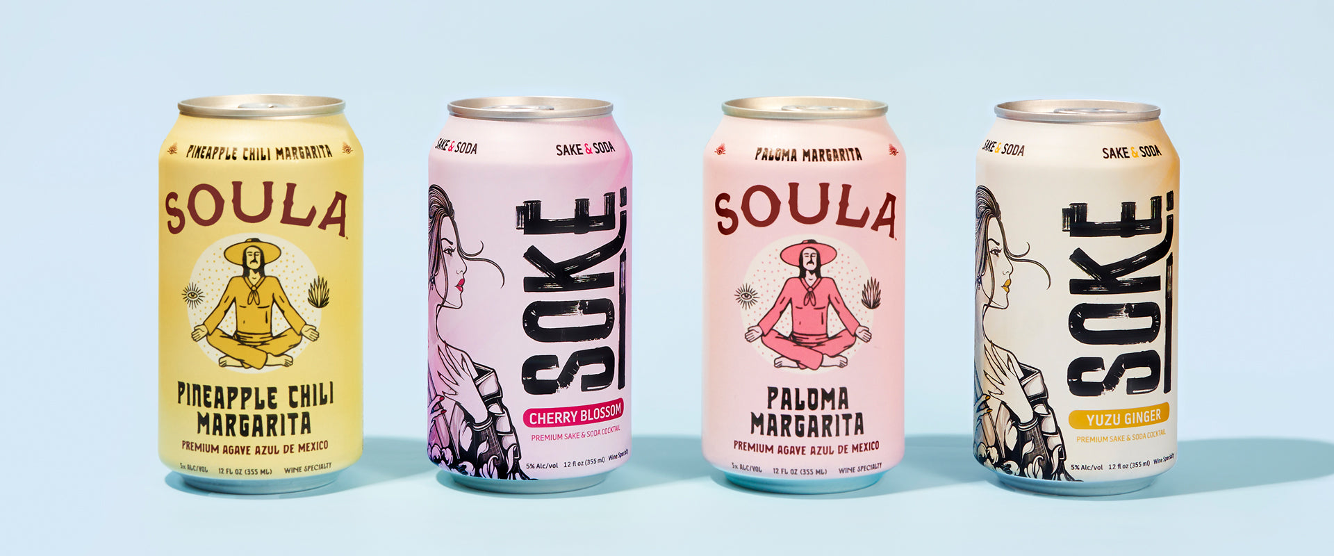 Soula & Soke Premium Canned Cocktails | Spirited Brands – Spirited Brands