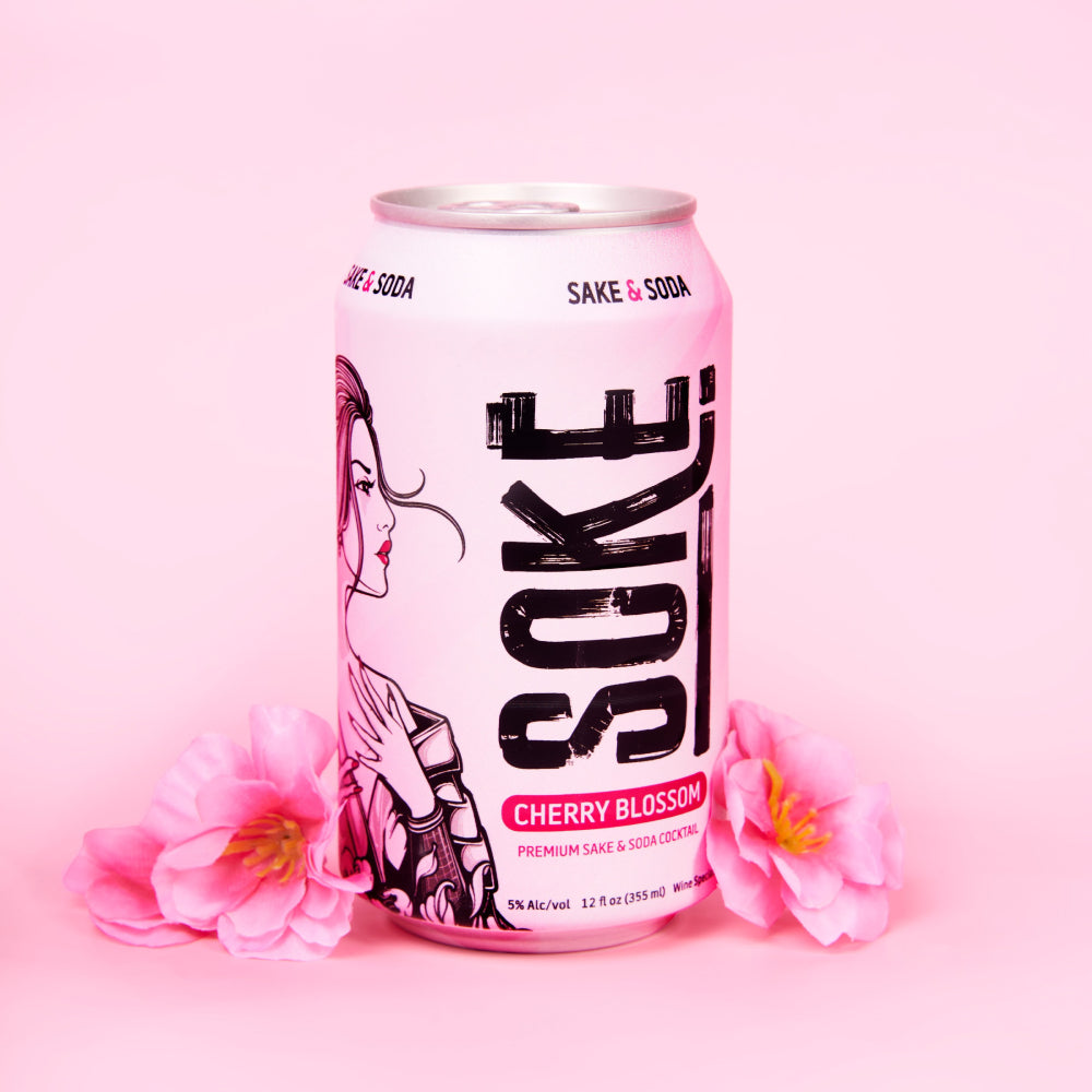 Cherry Blossom Soke Sake Soda | Spirited Brands – Spirited Brands